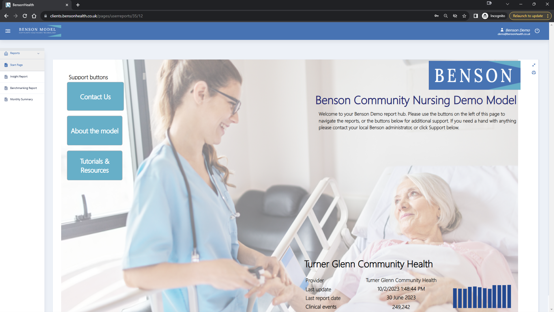 Benson Health - Deliverables